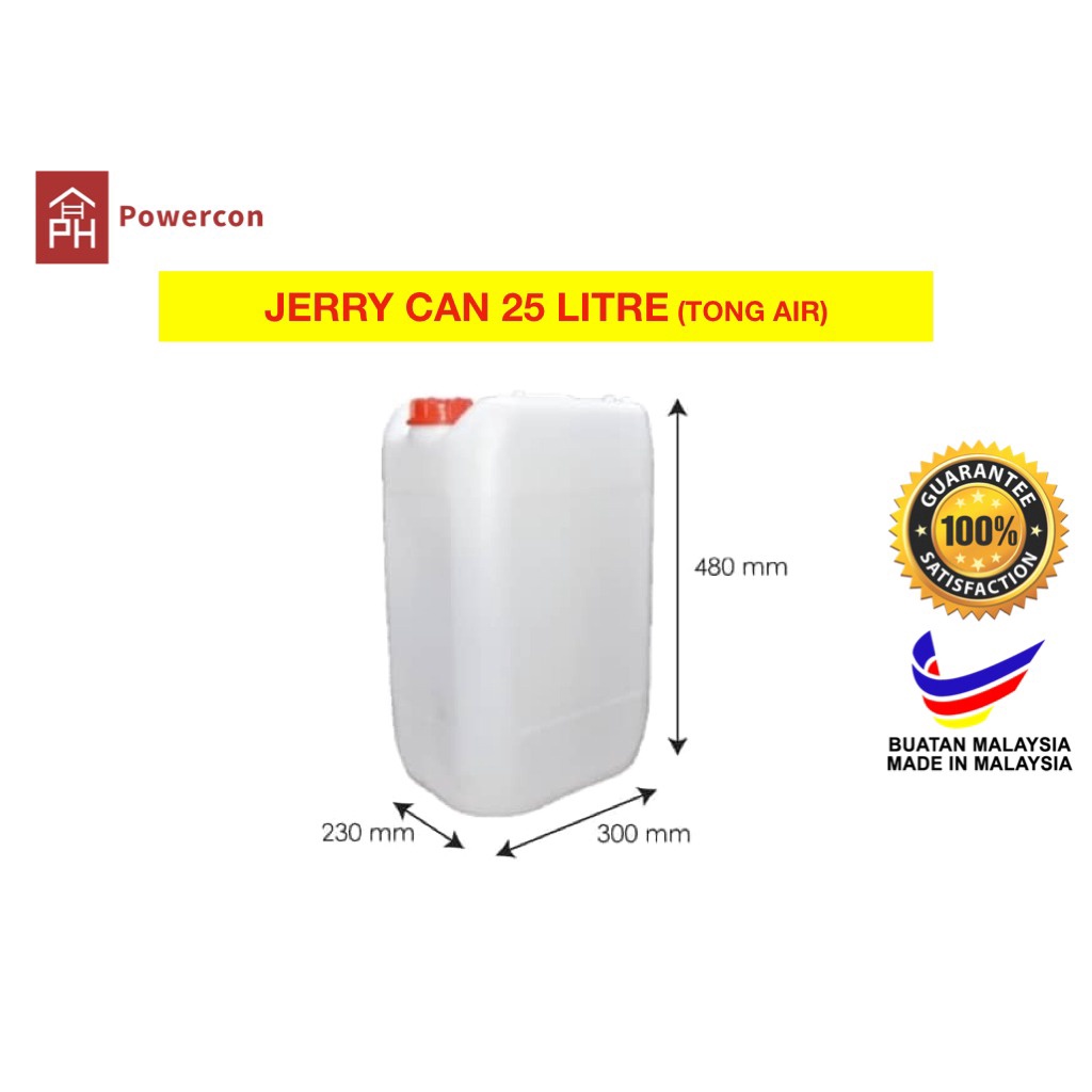 FAST DELIVERY Tong Air Jerry Can HDPE Water Container Can / Tong Drum / Tong Air / Botol Air ...