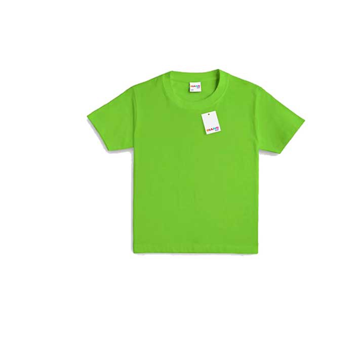 RIANS KIDS TSHIRT 170GSM ROUND NECK COTTON SHORT SLEEVE FOREST APPLE ...