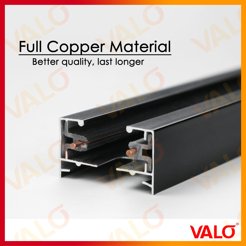 1.5 METER TRACK RAIL / TRACK BAR full copper sesuai untul semua track ...