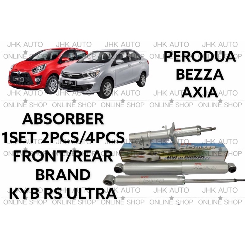 PRODUA AXIA BEZZA KYB RS ULTRA ABSORBER 100% ORIGINAL KYB RS ULTRA ...