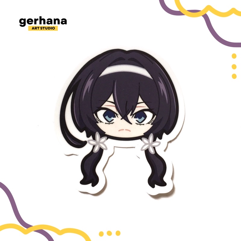 Bungou Stray Dogs Anime Chibi Sticker | Dazai Atsushi Kyouka Ranpo ...