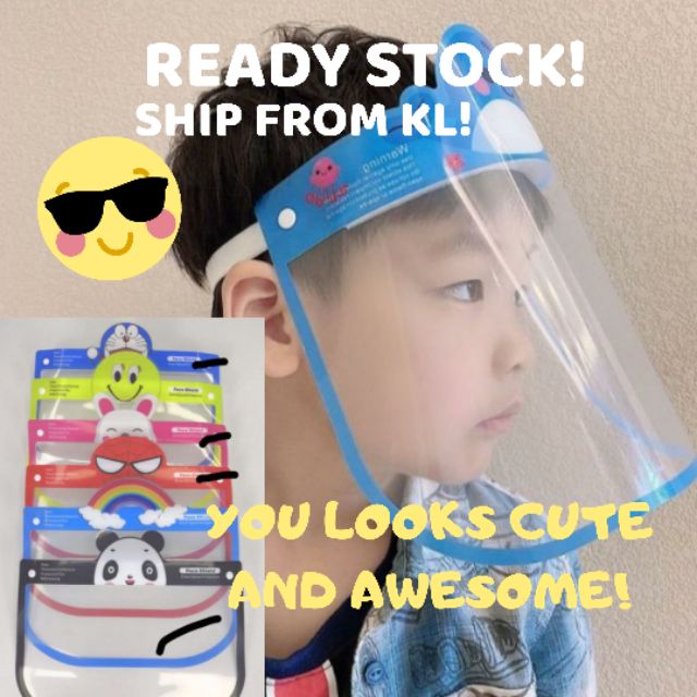 💥READY STOCK💥 Kids Face shield cartoons | Shopee Malaysia