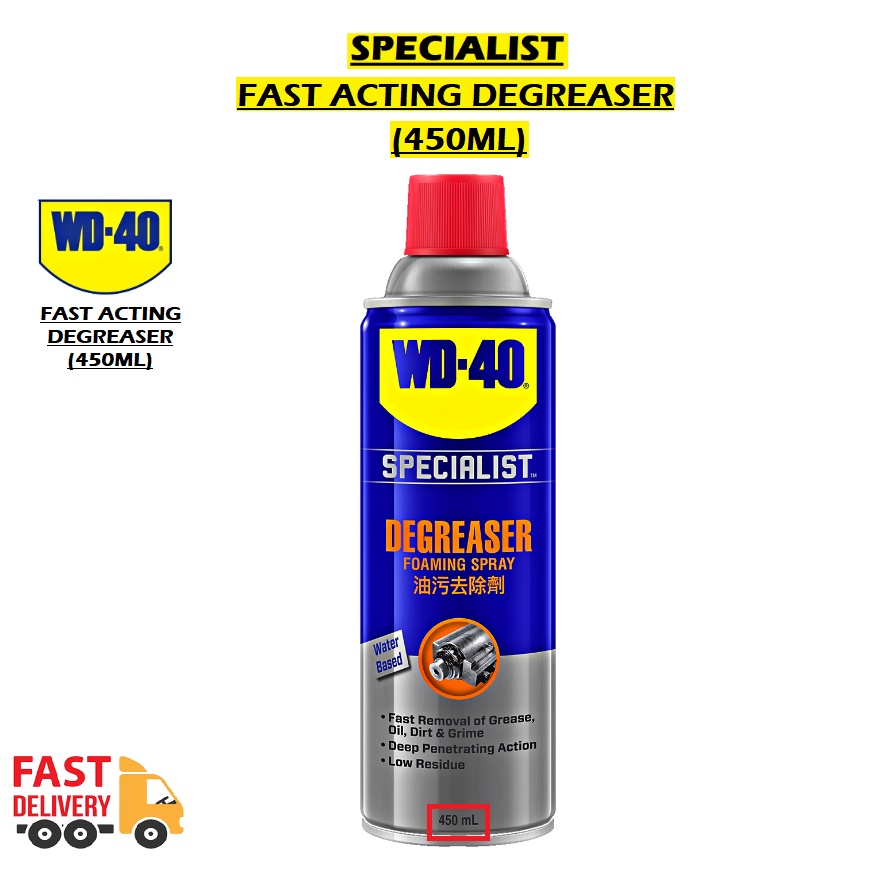 WD-40 Specialist Fast Acting Degreaser Oil Grease Grime Stove Kitchen ...