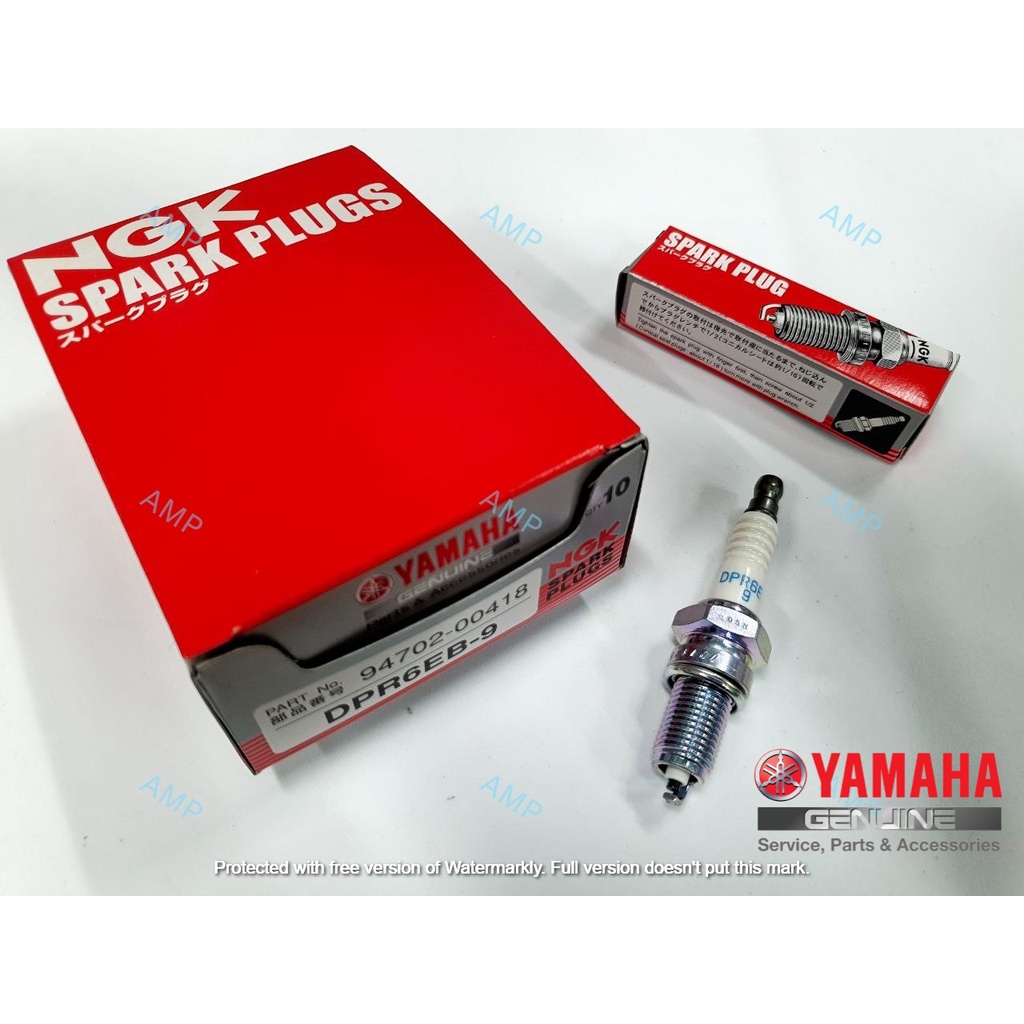 YAMAHA NGK SPARK PLUG DPR6EB-9 ( NGK JAPAN ) (FT60G) | Shopee Malaysia