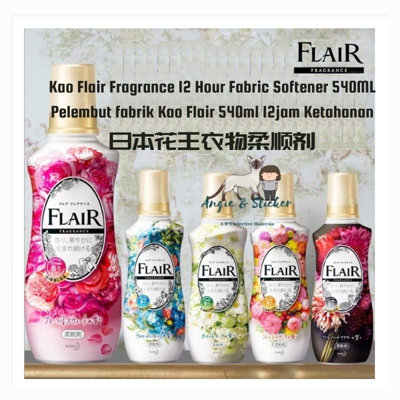 [StockM] Kao Flair Fragrance 12 Hour Fabric Softener 540ML Pelembut fabrik Kao Flair 540ml 12jam ...