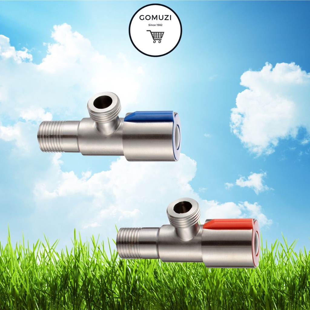 Stainless Steel Angle Valve 1/2" / Stop Valve | Shopee Malaysia