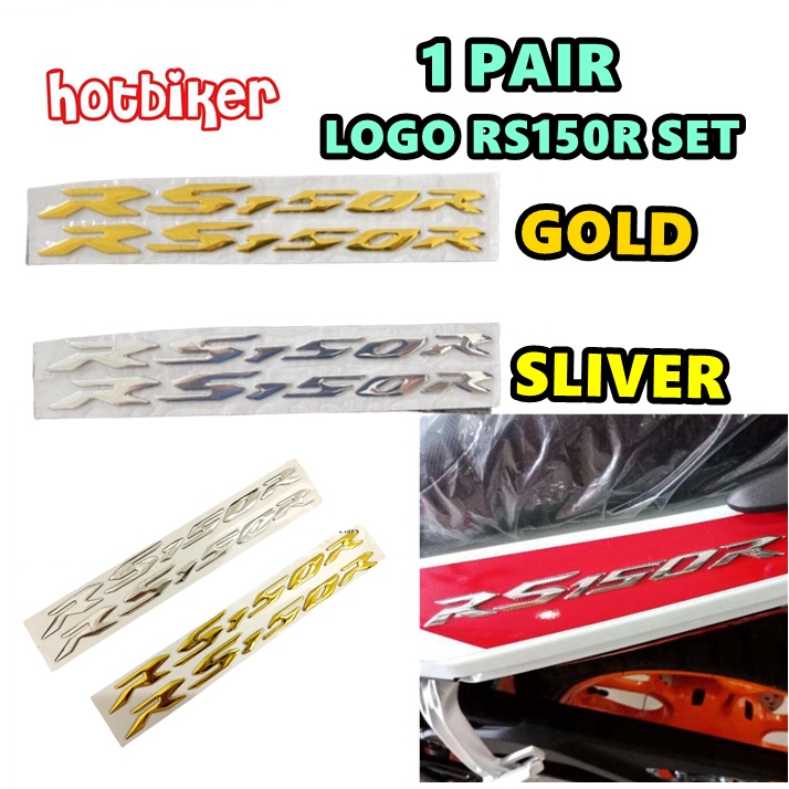 HONDA RS150 RS150R Logo Set Body Set Buang Capang Signal Aluminium ...