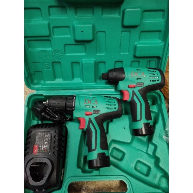 DCA ADKIT01 ADPL02-8 12V CORDLESS IMPACT DRIVER ADJZ10-10 12V CORDLESS ...