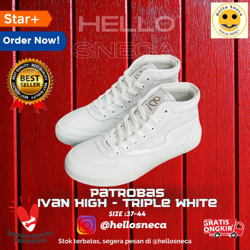Patrobas Ivan High Triple White Original Patrobas Ivan Triple White ...