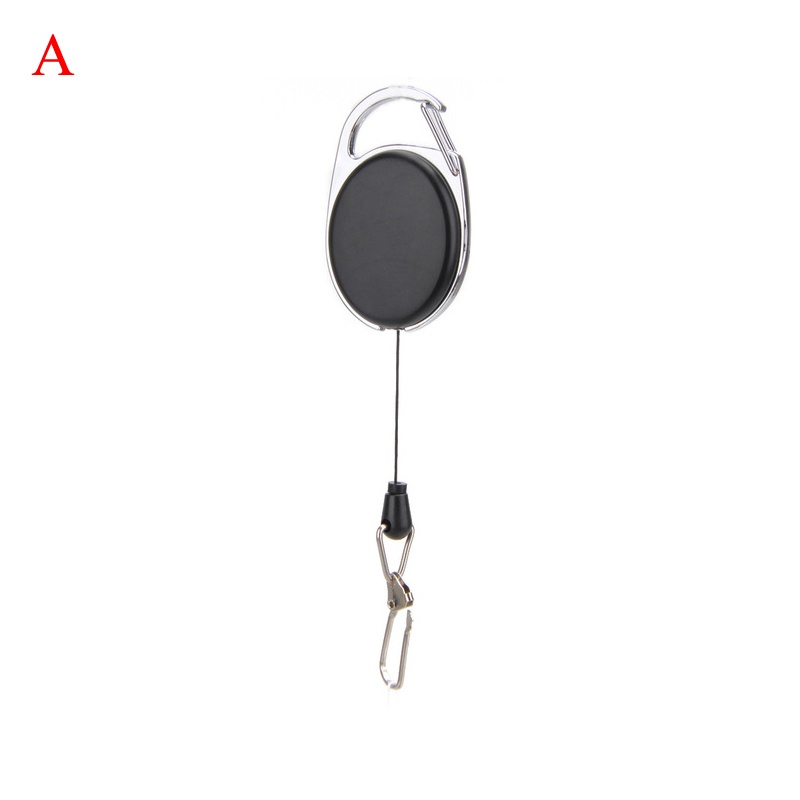 keychain key chain holder keyring key ring retract pull belt rope cord ...