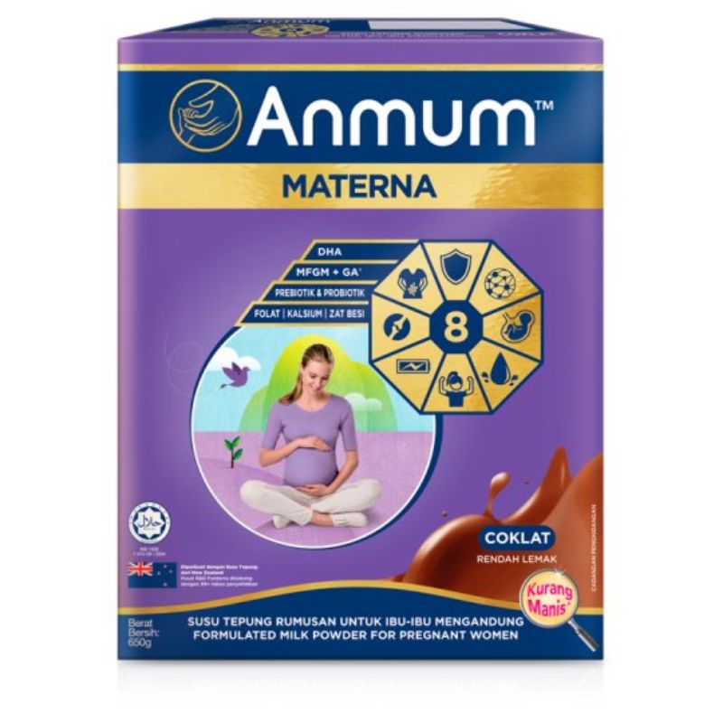 Anmum Materna Plain/Chocolate & Anmum Lacta 650g | Shopee Malaysia