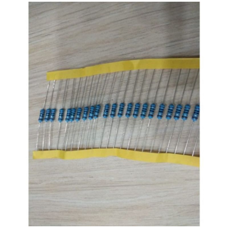 10.pcs Resistors 10 ohm 1/4W Metal Film with tolerance 1% R 10 ohm 1/4 $ 10ohm quarter watt ...