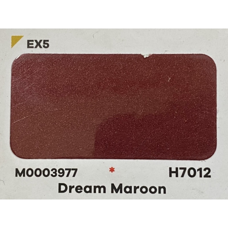 Cat 2k Aikka Honda Ex5 Dream Maroon | Shopee Malaysia