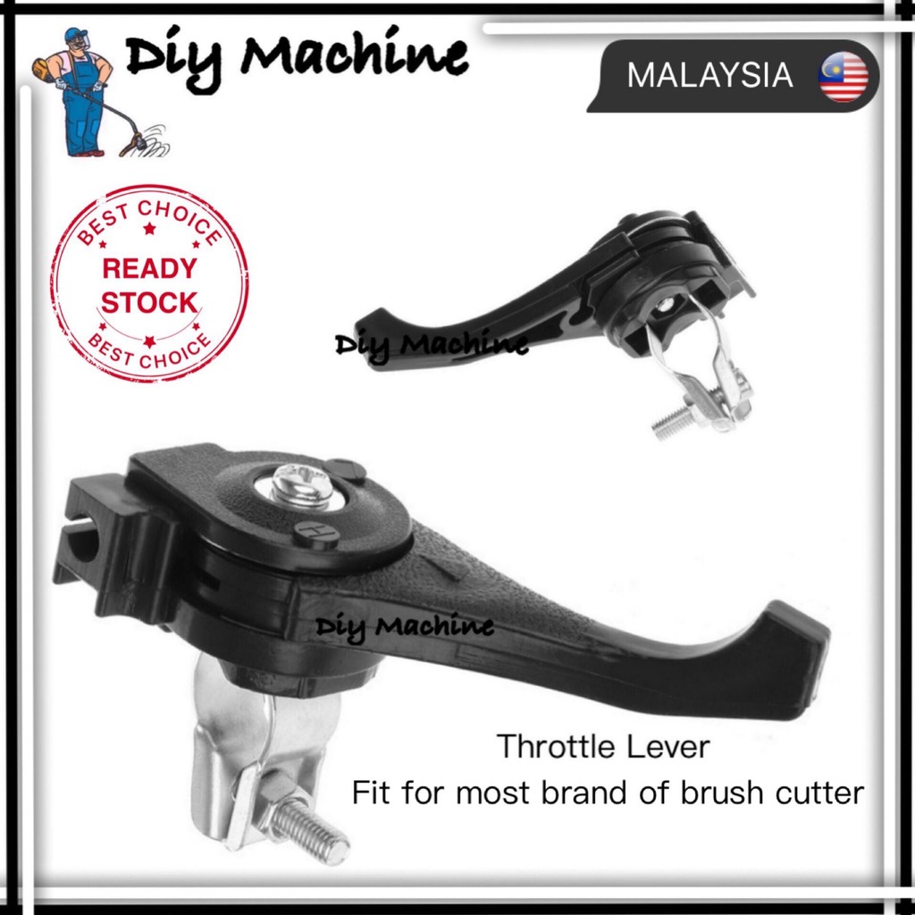 Throttle Lever for Brush Cutter BG328 Throttle Minyak Mesin Rumput TL33 Stihl FR3001 Mitsubishi ...