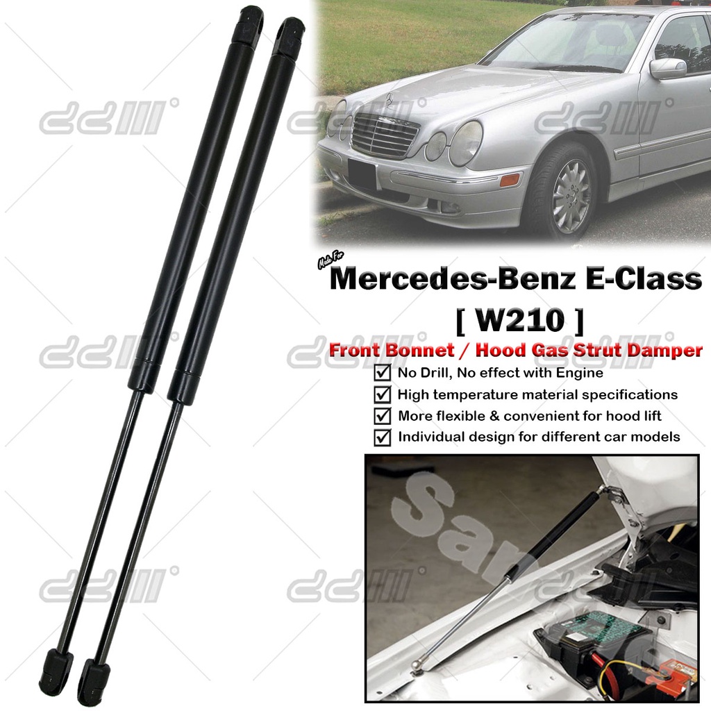 Front Bonnet Damper Hood Absorber For Mercedes-Benz W210 E-Class E200 ...