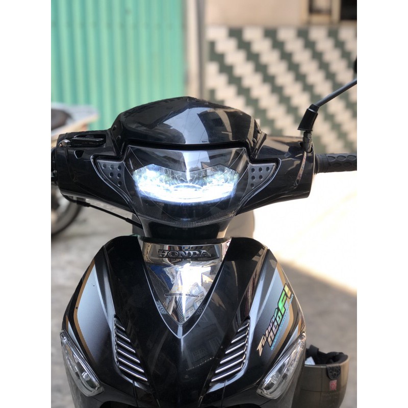 HONDA WAVE 125S HEAD LAMP LED CUSTOM ZHIPAT LAMPU DEPAN HEADLAMP ...