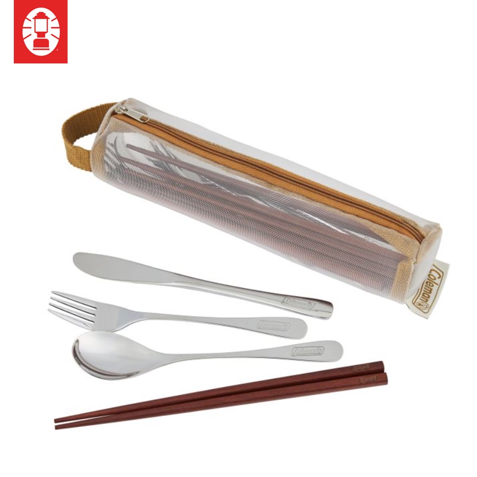 Coleman Stainless Cutlery Set Family | Shopee Malaysia