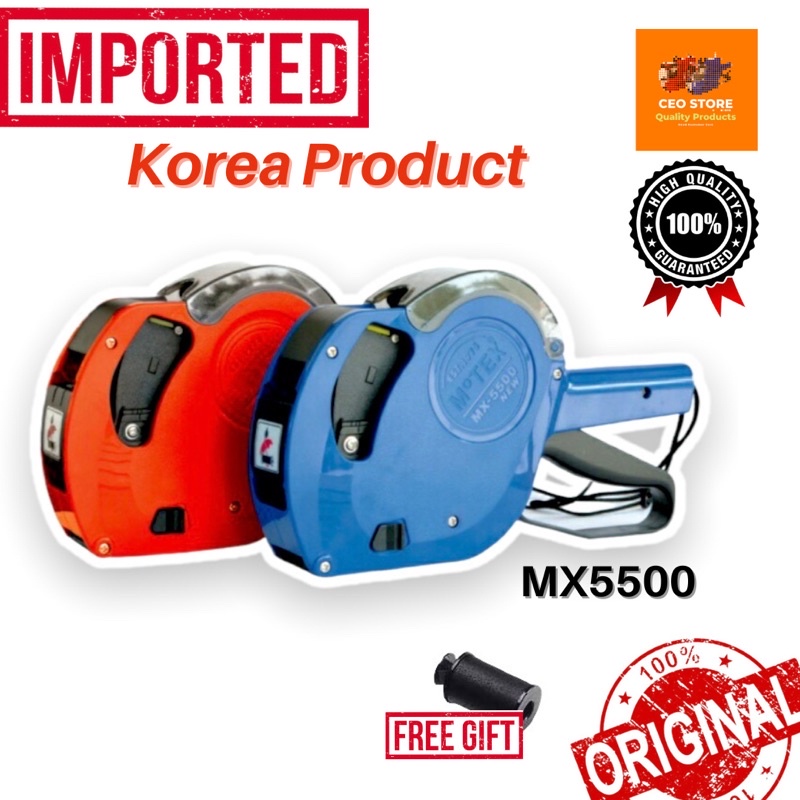 Ink Roller Cartridge MOTEX 5500 Ink Roll - Replacement Y3155500 Ink ...