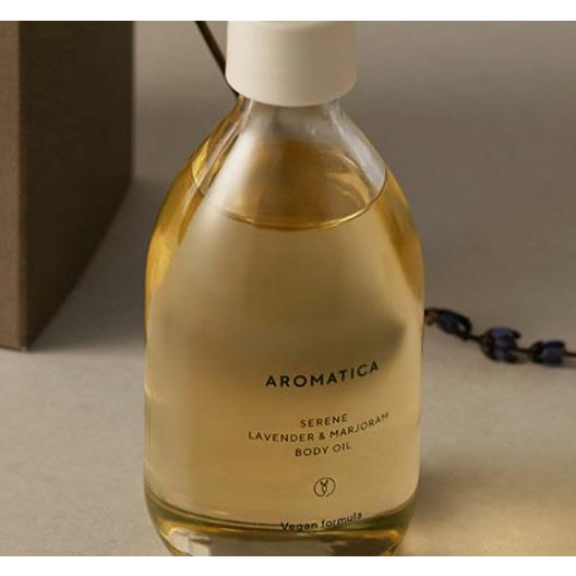 [Aromatica] Aroma therapy body oil 100 ml (with massager) (Select one ...