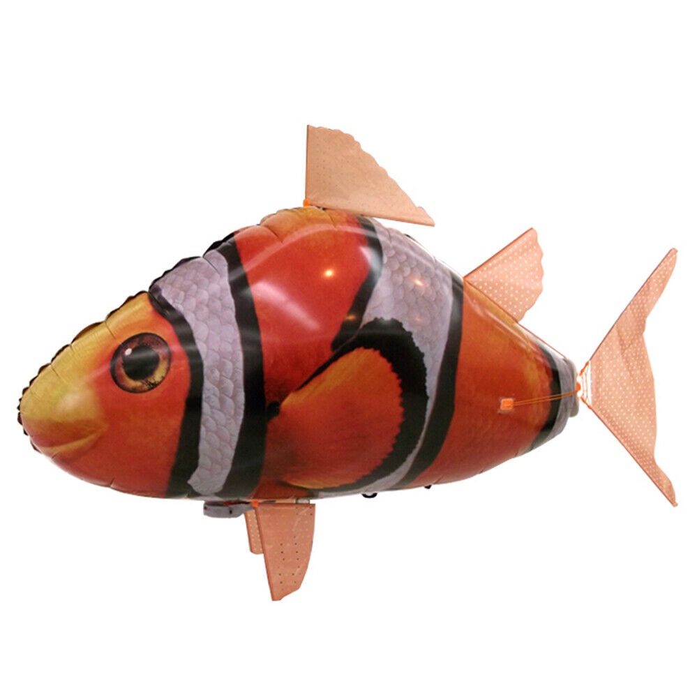 New style with light/flying remote control shark/clownfish balloon/air ...