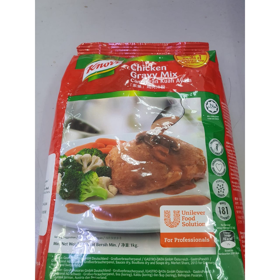 KNORR INSTANT CHICKEN GRAVY 1KG | Shopee Malaysia