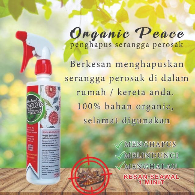 Organic Peace - Multipurpose Spray (NO POSTAGE TO SABAH SARAWAK 🙏🏻🙏🏻 ...