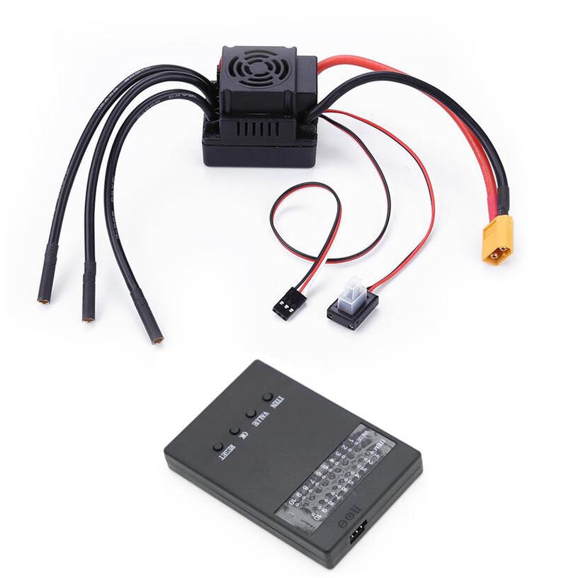 Waterproof ESC 120A S-120A Brushless ESC Electric Speed Controller with ...