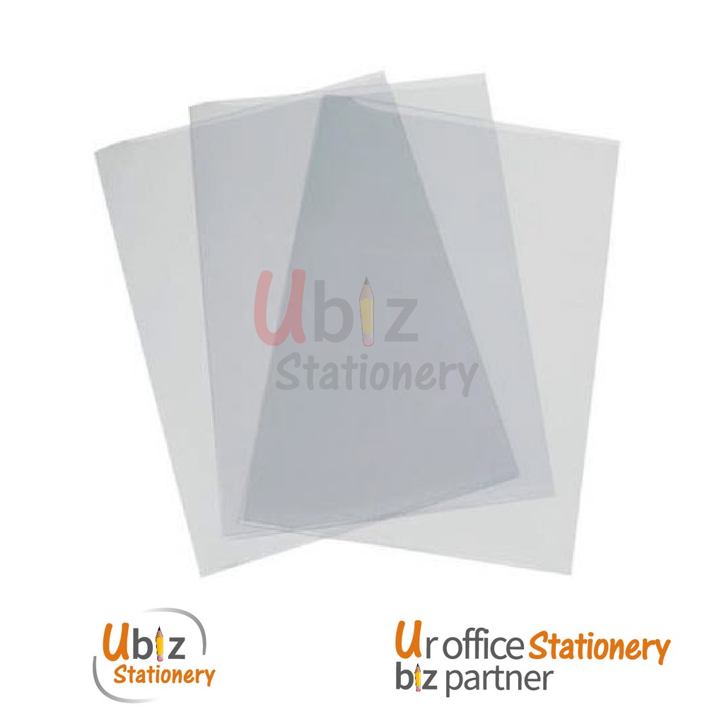 PVC Clear Folder C / L / U Shape File / Holder A4 (1 pc) | Shopee Malaysia