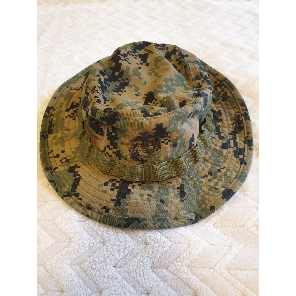 USMC Marpat Boonie Hat Woodland Desert Military Issue Authentic ...