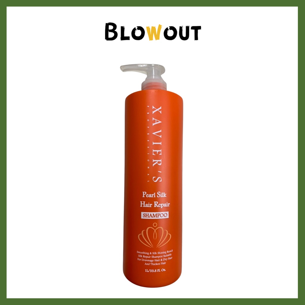 Xavier's Professional Pearl Silk Shampoo 400ml/1000ml & Treatment ...