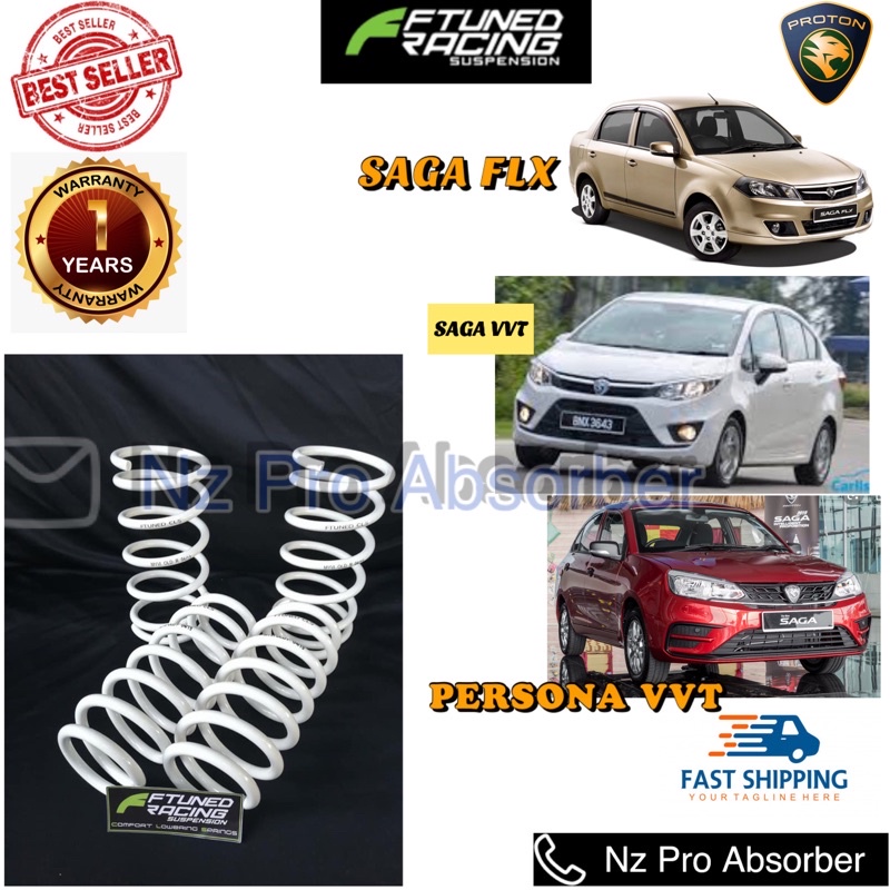 Ftuned Spring CLS Saga VVT/Persona VVT/Iriz/Saga Blm/Savvy Spring sport ...
