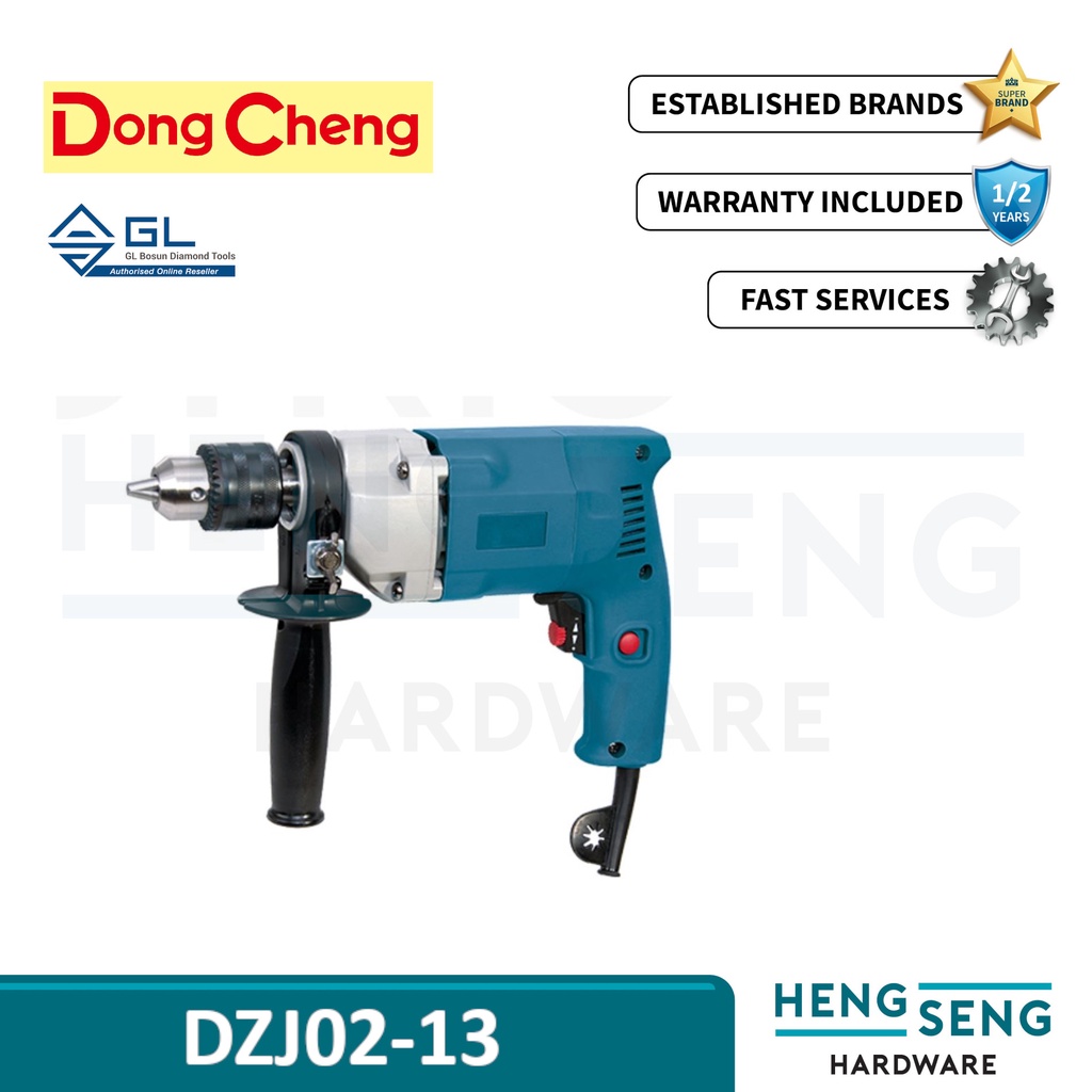 DONG CHENG ELECTRIC IMPACT DRILL 500W DJZ02-13 | Shopee Malaysia