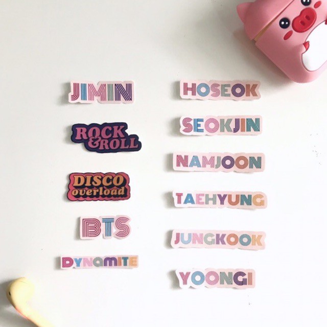Dynamite Name Sticker | Shopee Malaysia
