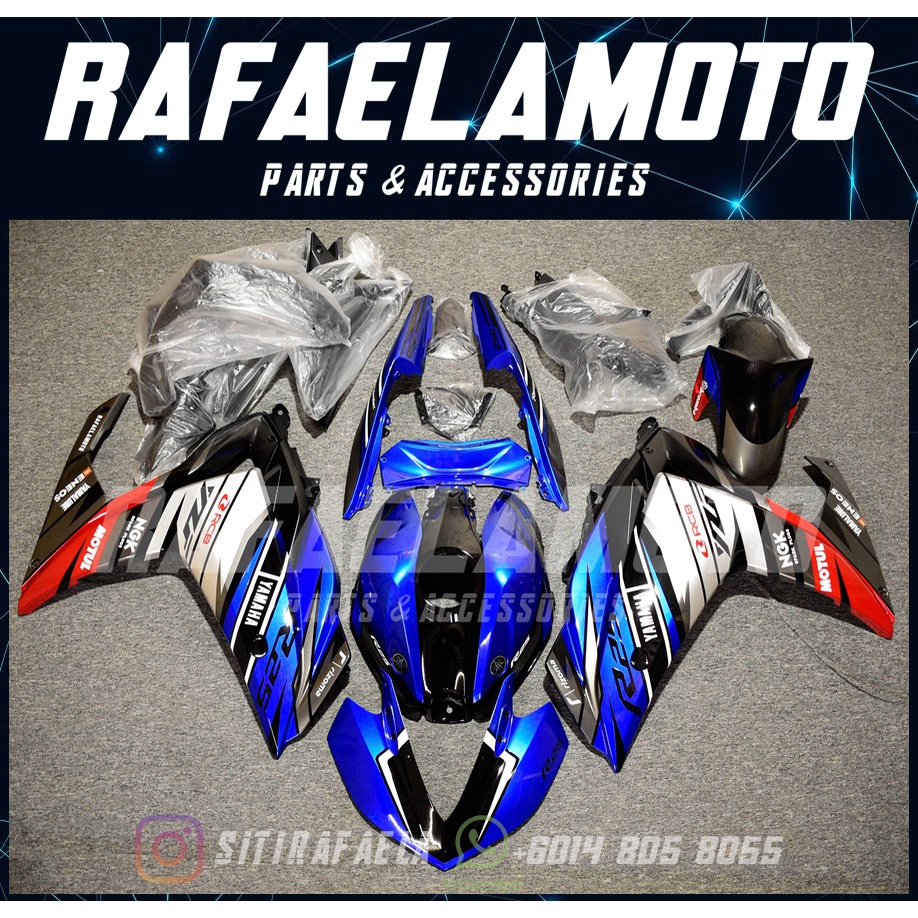 Yamaha YZF R25 R3 Full Coverset Year 2014-2018 Fairing Kenny Robert ...