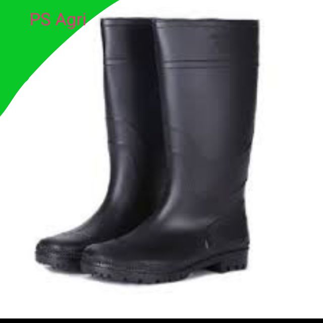 High Quality Safety Black Rubble Boot (kasut getah) | Shopee Malaysia