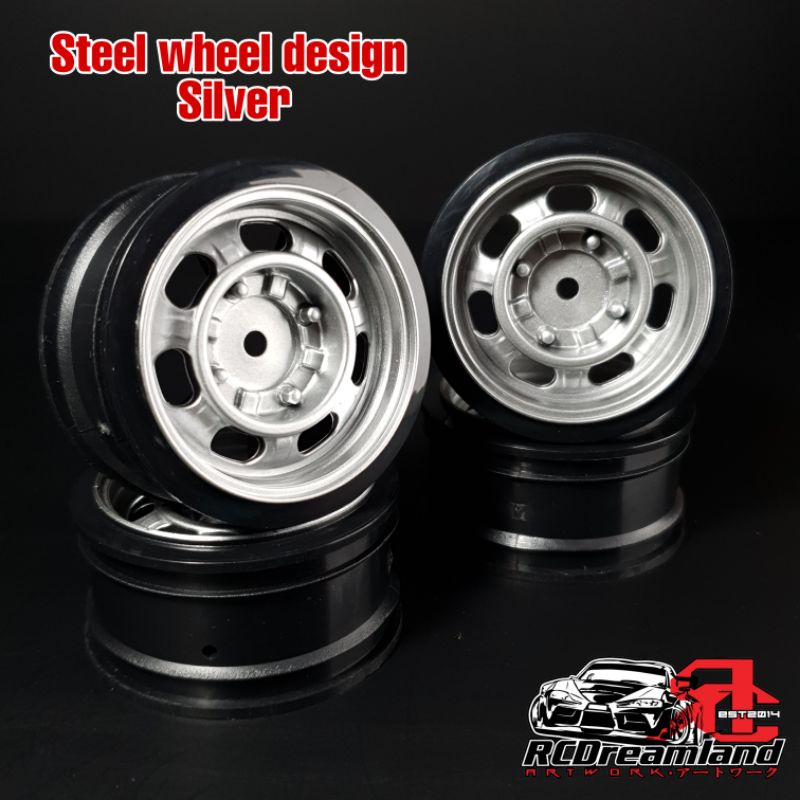 【READY STOCK】RCD 1/10 Rim RC Car Offset6mm Drift Touring Wheel 1/10 ...