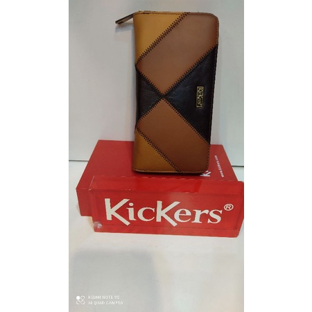 Kickers Leather Ladies Long Wallet KIC0102 | Shopee Malaysia