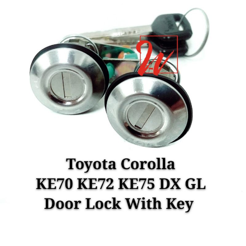 Toyota Corolla KE70 KE72 KE75 KE76 DX GL RG Door Lock with keys New ...