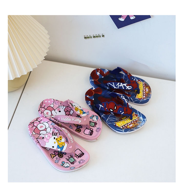 READY STOCK Cartoon Character Kids Selipar Budak Lelaki Indoor Slipper ...