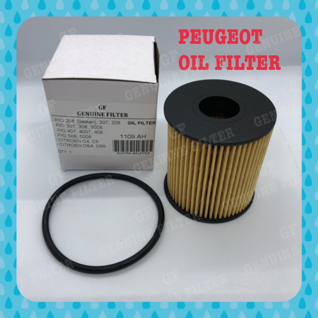 PEUGEOT OIL FILTER 206 207 208 307 308 3008 407 408 4007 508 5008 ...