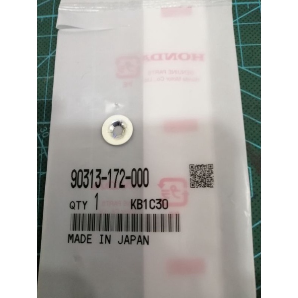 90313-172-000 Clip enblem Honda Honda Gbo/Gboj, GB1, Gb6, Ex5 Hp/Dream ...