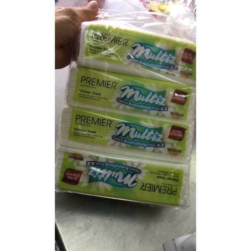 🔥Ready Stock 🔥Premier Multiz Tissue 100 Sheets | Shopee Malaysia