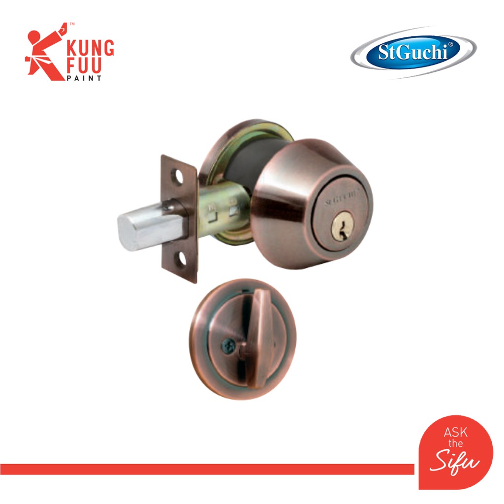 St Guchi SGDB-D291 Stainless Steel SUS304 Thumbturn & Key | Shopee Malaysia