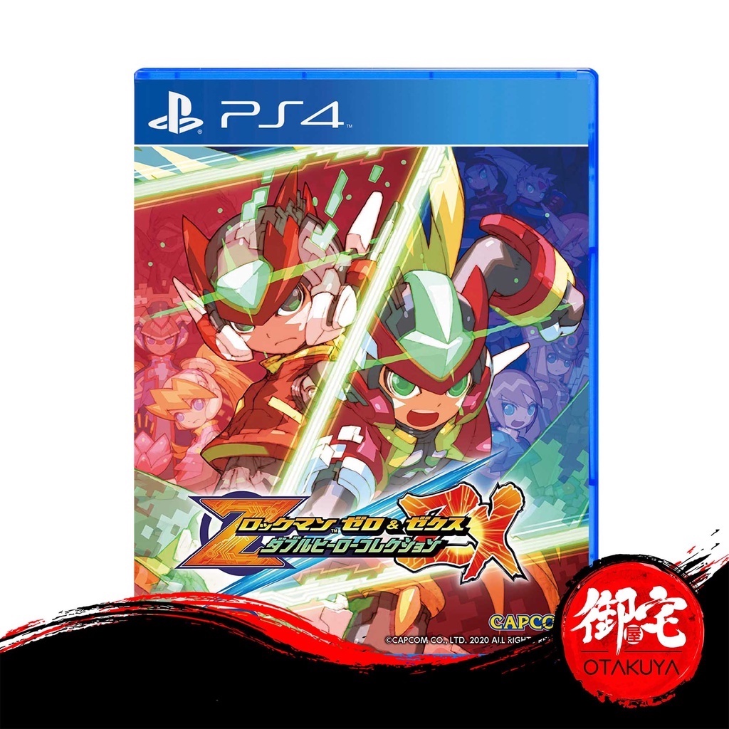 PS4 Mega Man Zero/ZX Legacy Collection English Japanese Multilingual ...