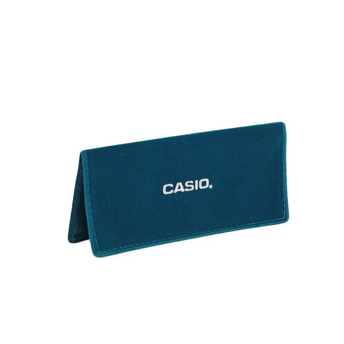 Authentic Original Casio Blue-Green Suede Pouch Sleeve Gift Case ...