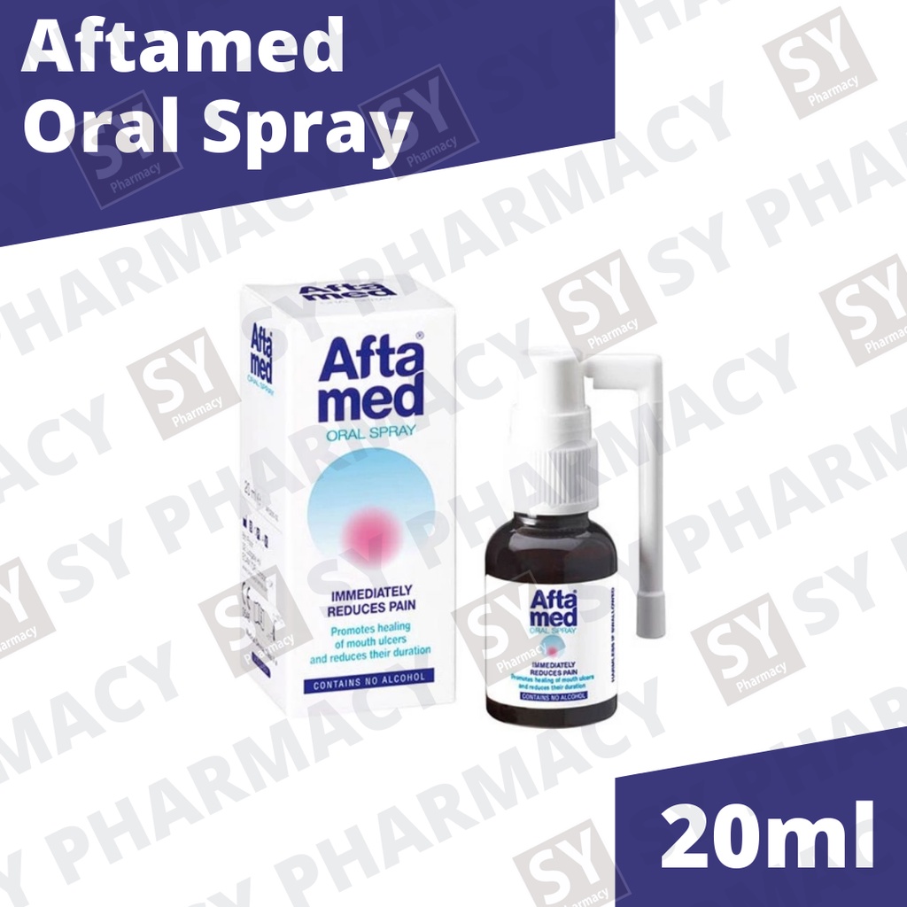 Aftamed Oral Spray 20ml (Exp: 11/2026) | Shopee Malaysia