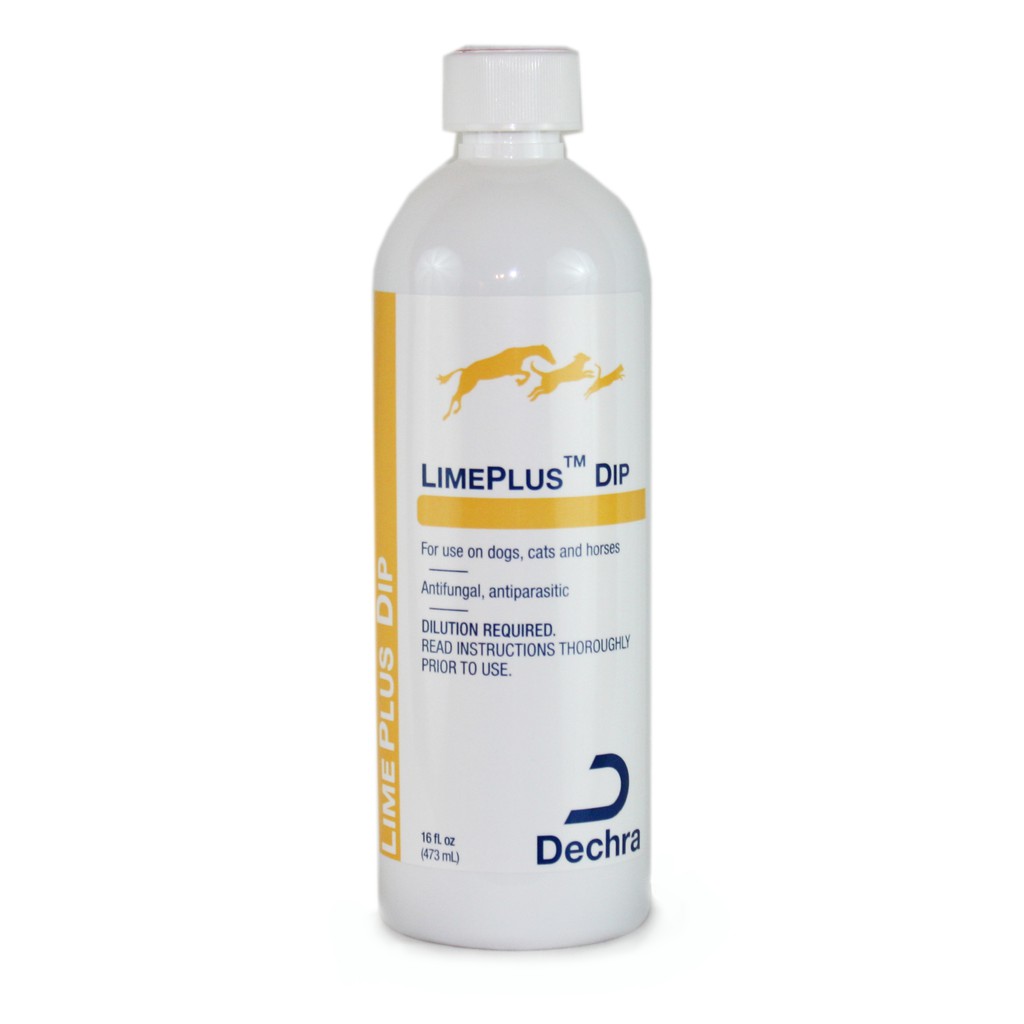 Dechra LimePlus Dip Mange Dip Antifungal Dip for cats & dogs 118/236 ...