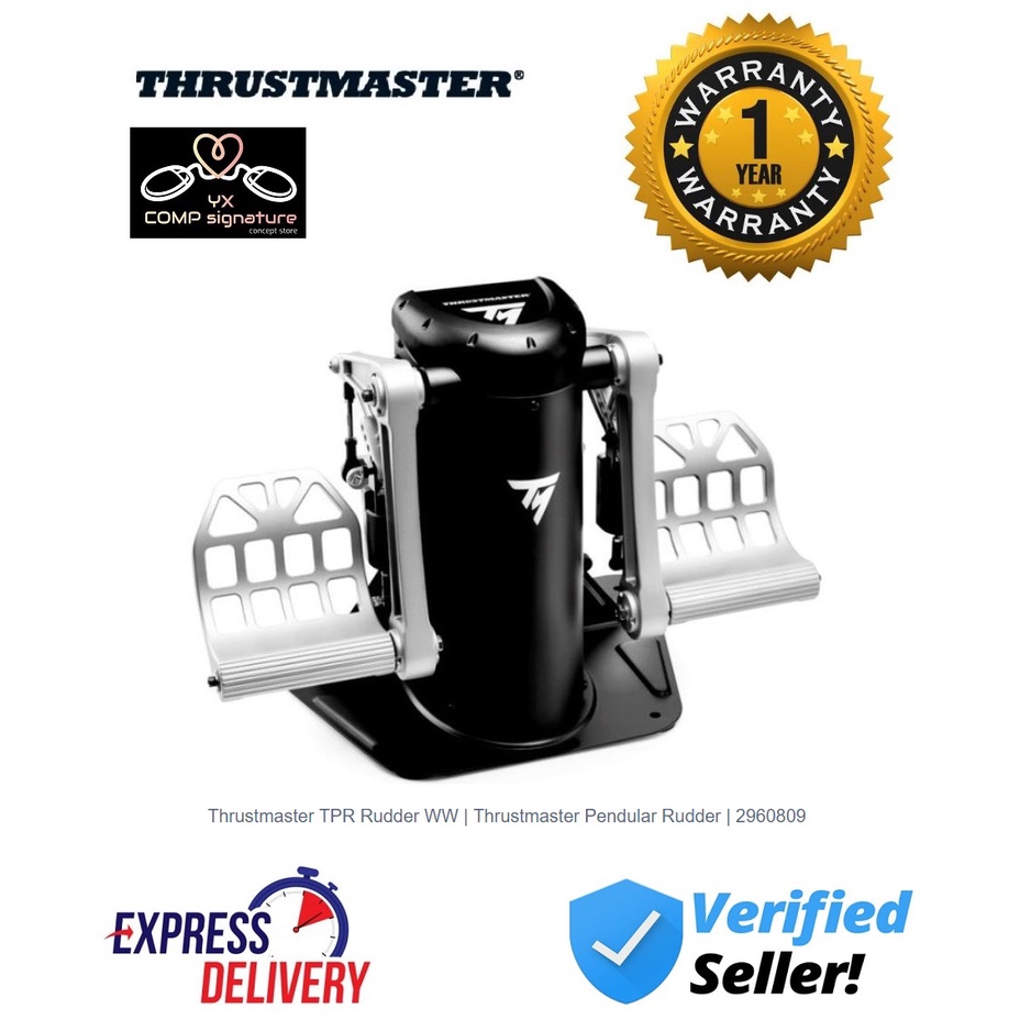【AUTHORIZED】Thrustmaster TPR Rudder WW | Thrustmaster Pendular Rudder ...