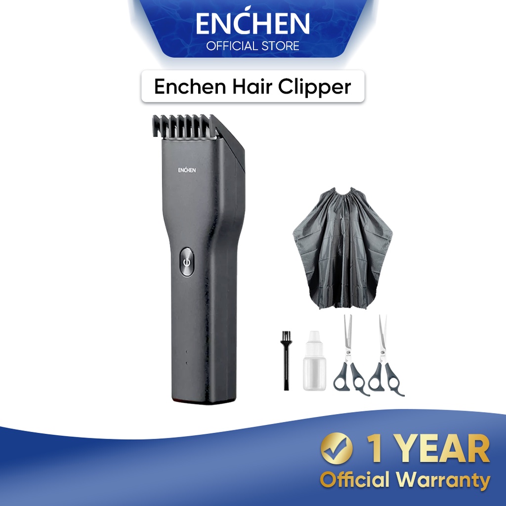Enchen Boost Mesin Potong Rambut Electric Hair Clipper Set Cordless ...