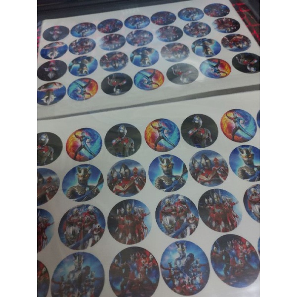 ULTRAMAN CUPCAKES EDIBLE IMAGE 28PCS | Shopee Malaysia